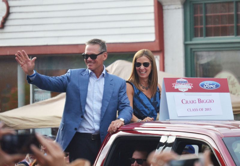 Astros Icon Craig Biggio Embraces St. Thomas Family During Hall of Fame ...