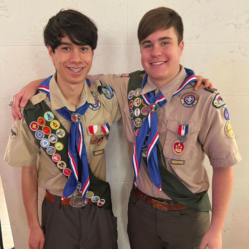 Eagle Excellence In Action || Austin Burke '23 and Jackson Guyre '23 ...