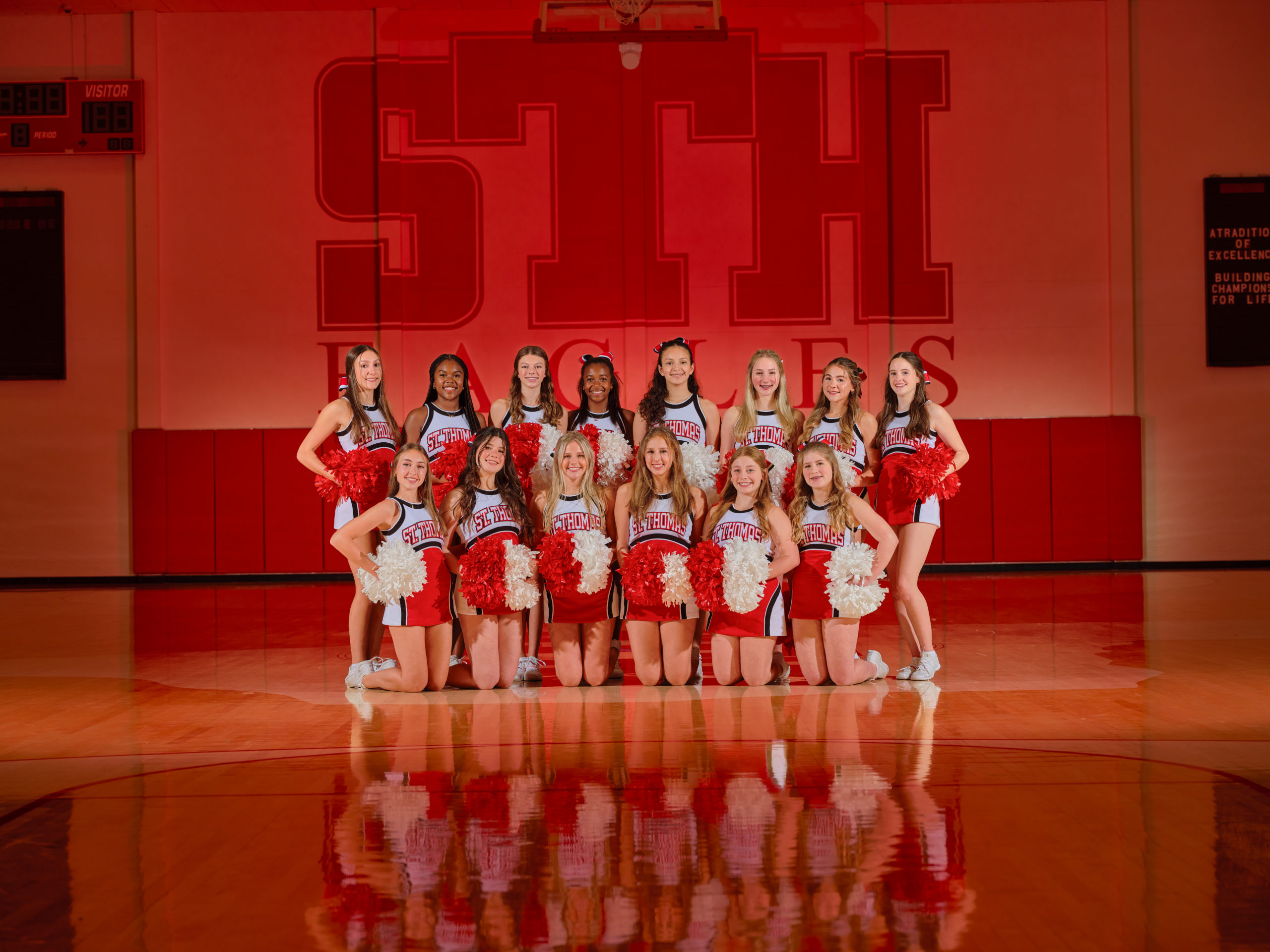 Cheerleaders - St. Thomas High School